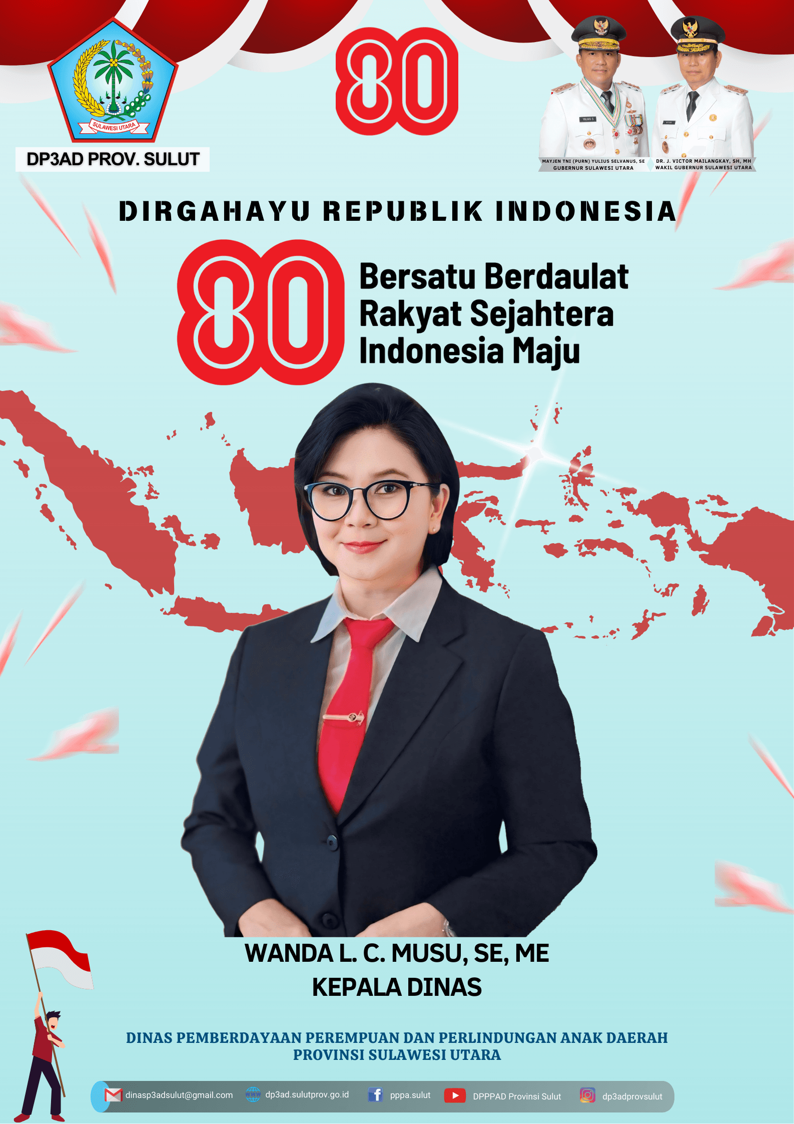 DIRGAHAYU RI KE 80 TAHUN 2025 “Bersatu, Berdaulat, Rakyat Sejahtera ...